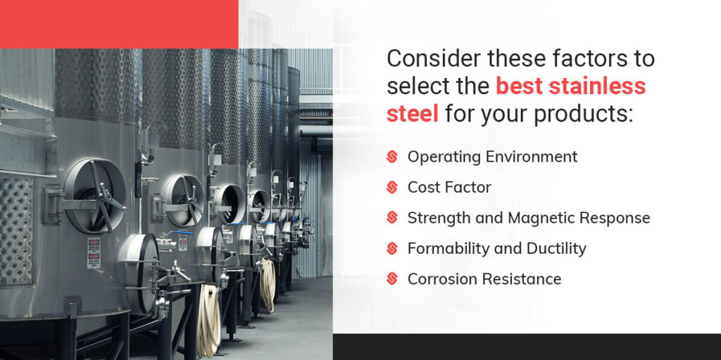 A Guide to Stainless Steel Types and Grades for Vessel Production
