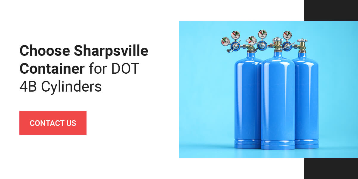 DOT 4B Cylinders: What You Need to Know | Sharpsville